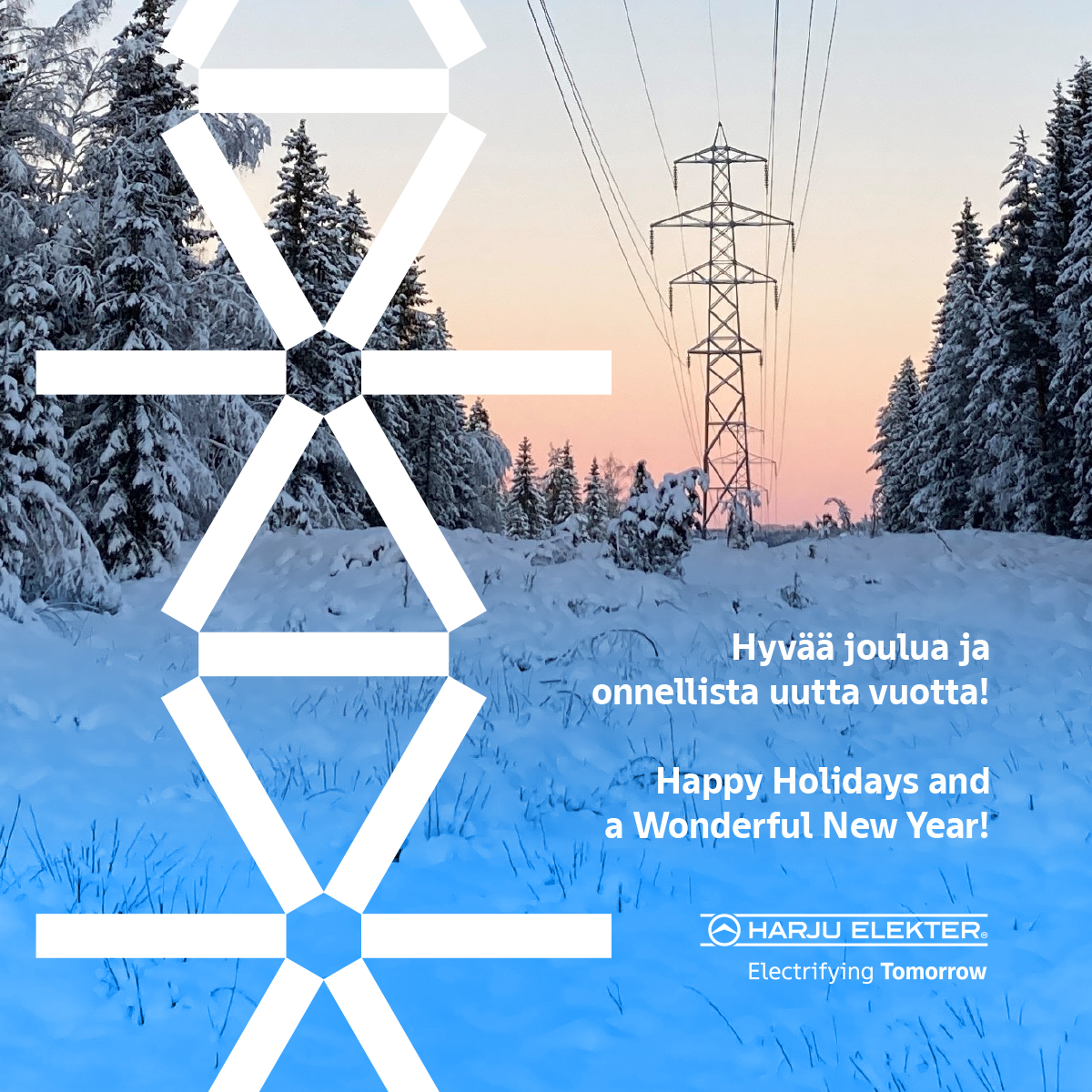 Hyvää joulua ja onnellista uutta vuotta! - Harju Elekter